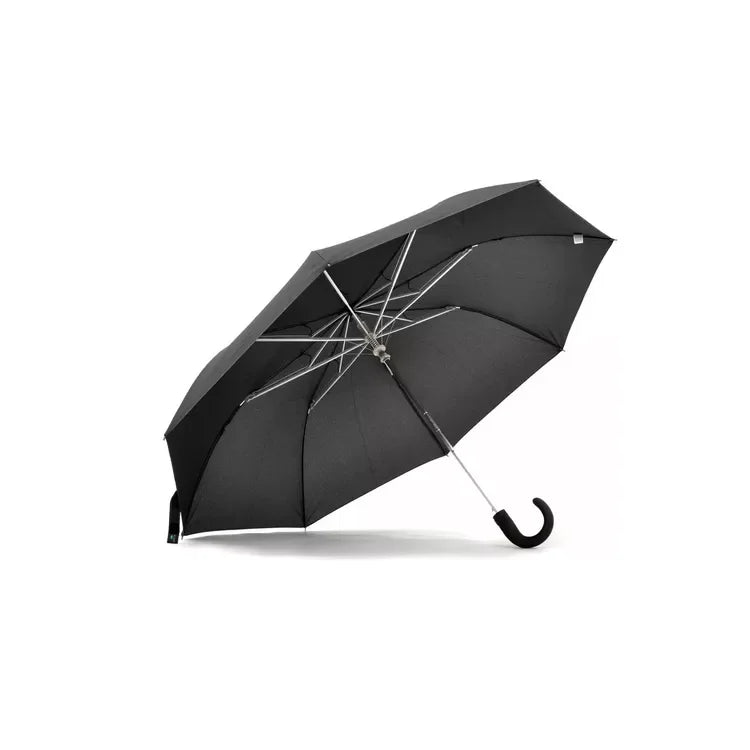 Paragua Negro Corto Ideal Protección Para La Lluvia Y El Sol – Ganga Shop